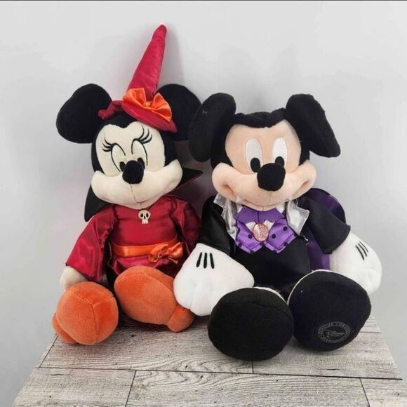 Disney | Toys | Halloween Disney Mickey Vampire Mouseminnie Witch ...
